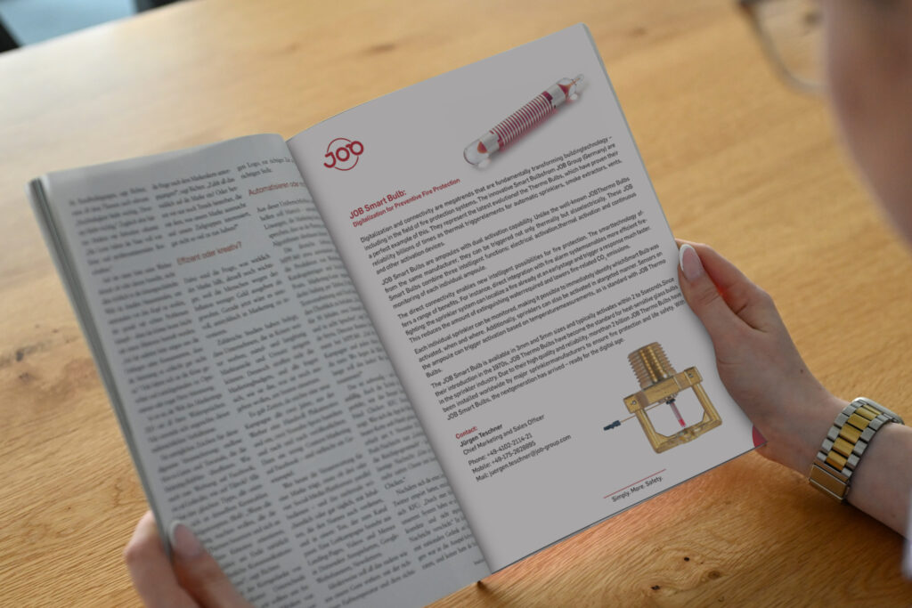 JOB in focus: Digitalisation in fire protection with Smart Bulb - JOB
